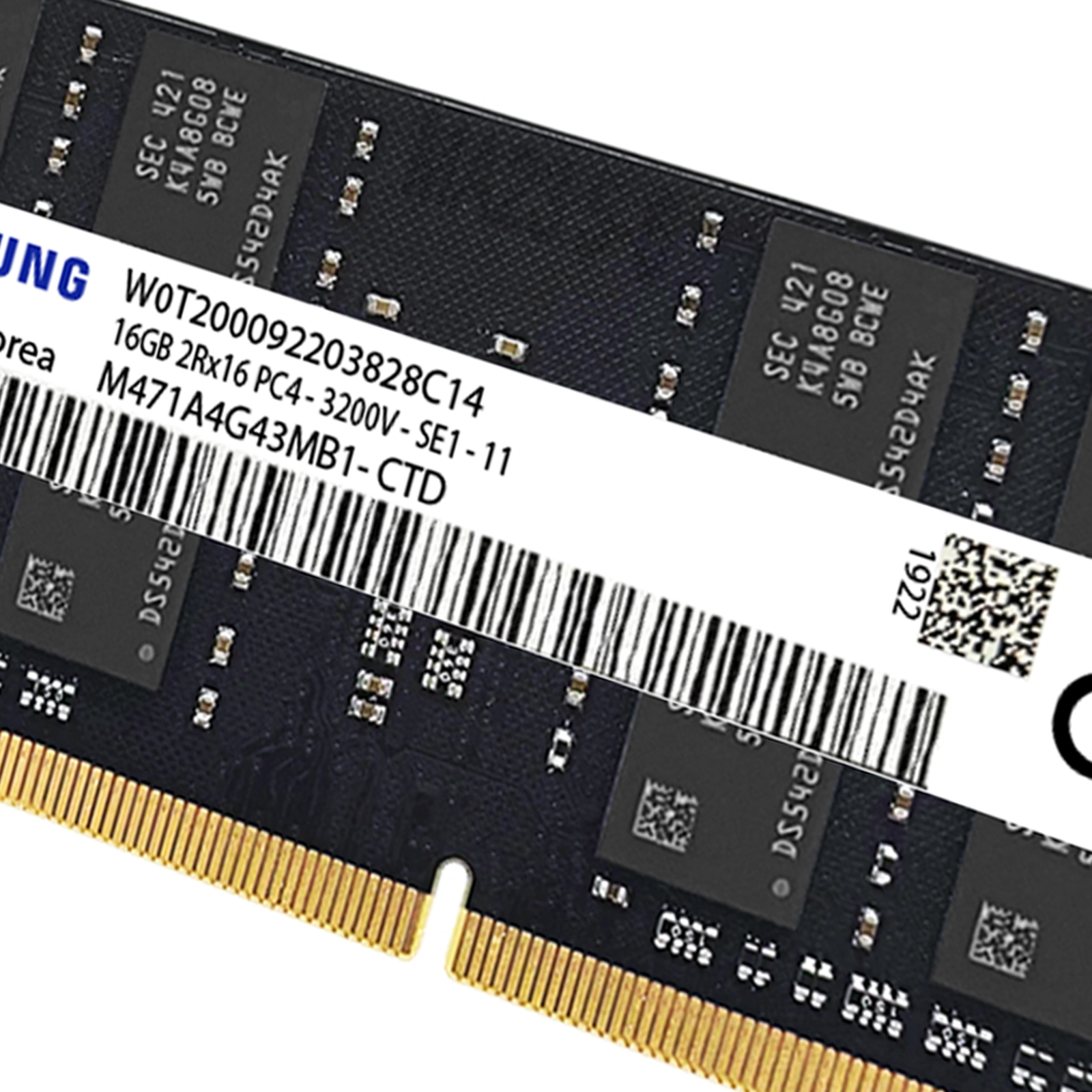 Samsung DDR4 16GB 3200MHz 1.2v CL22 Notebook Ram Satın Al - Aynı Gün Kargo
