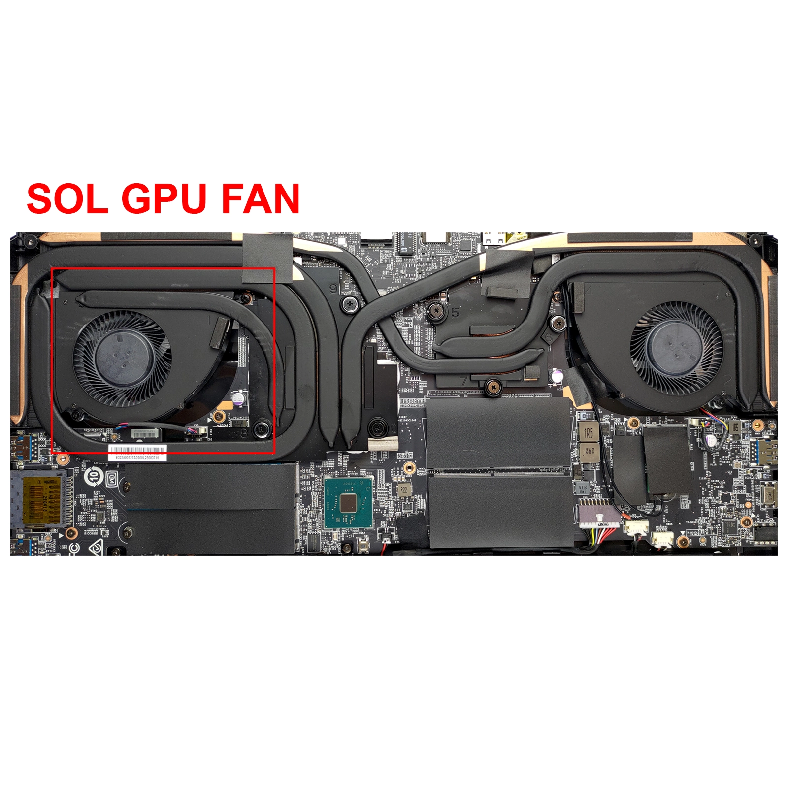 MSI Vector GP77 13VF-035TR Vga-Gpu Fan - Ekran Kartı Fanı Satın Al ...