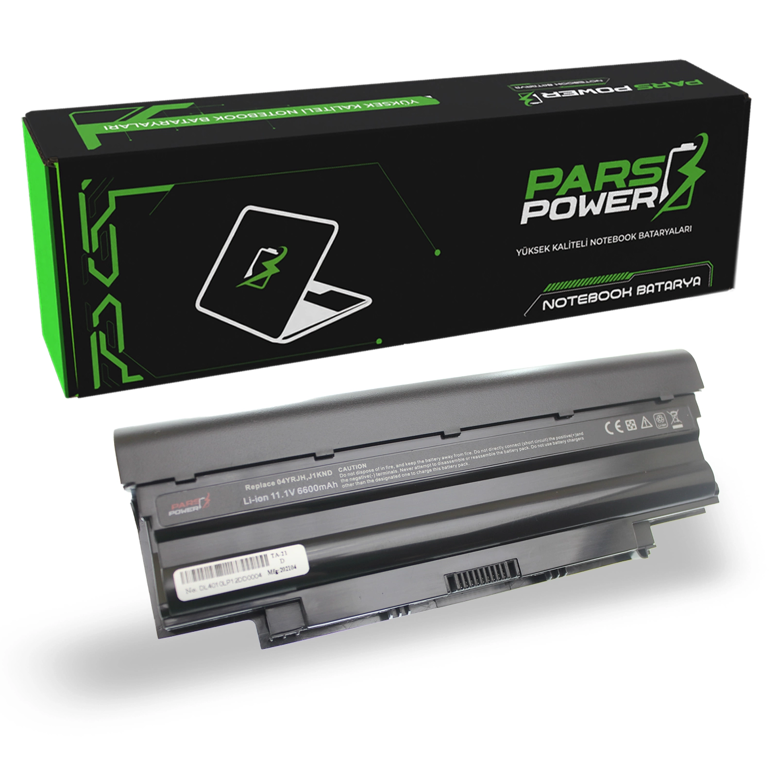 Dell P18F (P18F001) , P18F (P18F002) Notebook Batarya - Pil (Pars Power ...