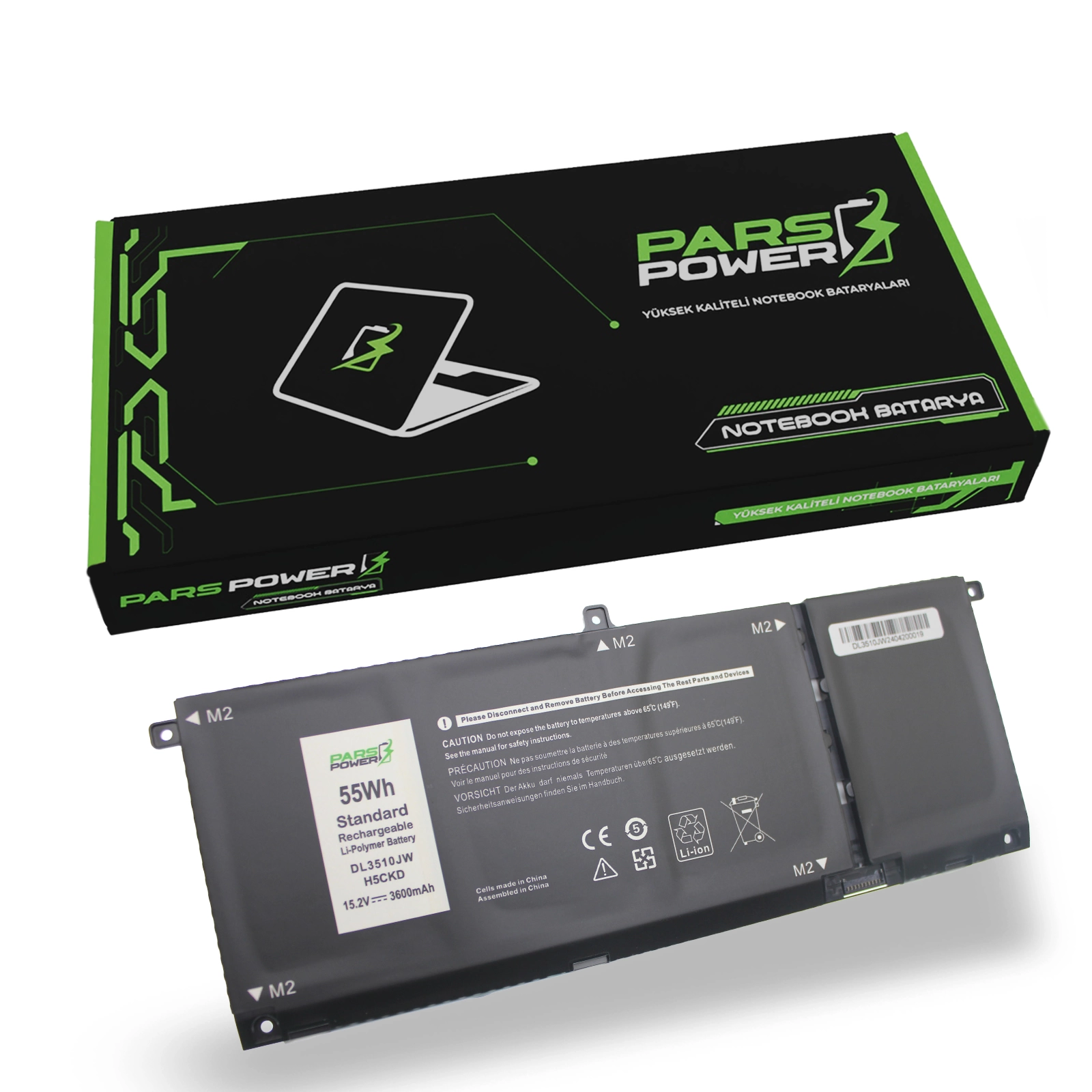 Dell P102F, P102F001 Batarya - Pil (Pars Power) Satın Al - Aynı Gün Kargo