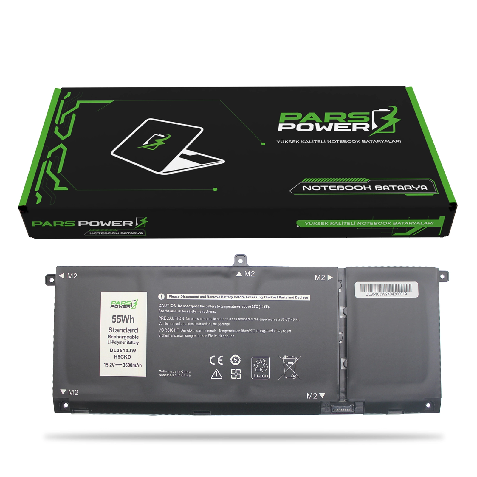 Dell P102F, P102F001 Batarya - Pil (Pars Power) Satın Al - Aynı Gün Kargo