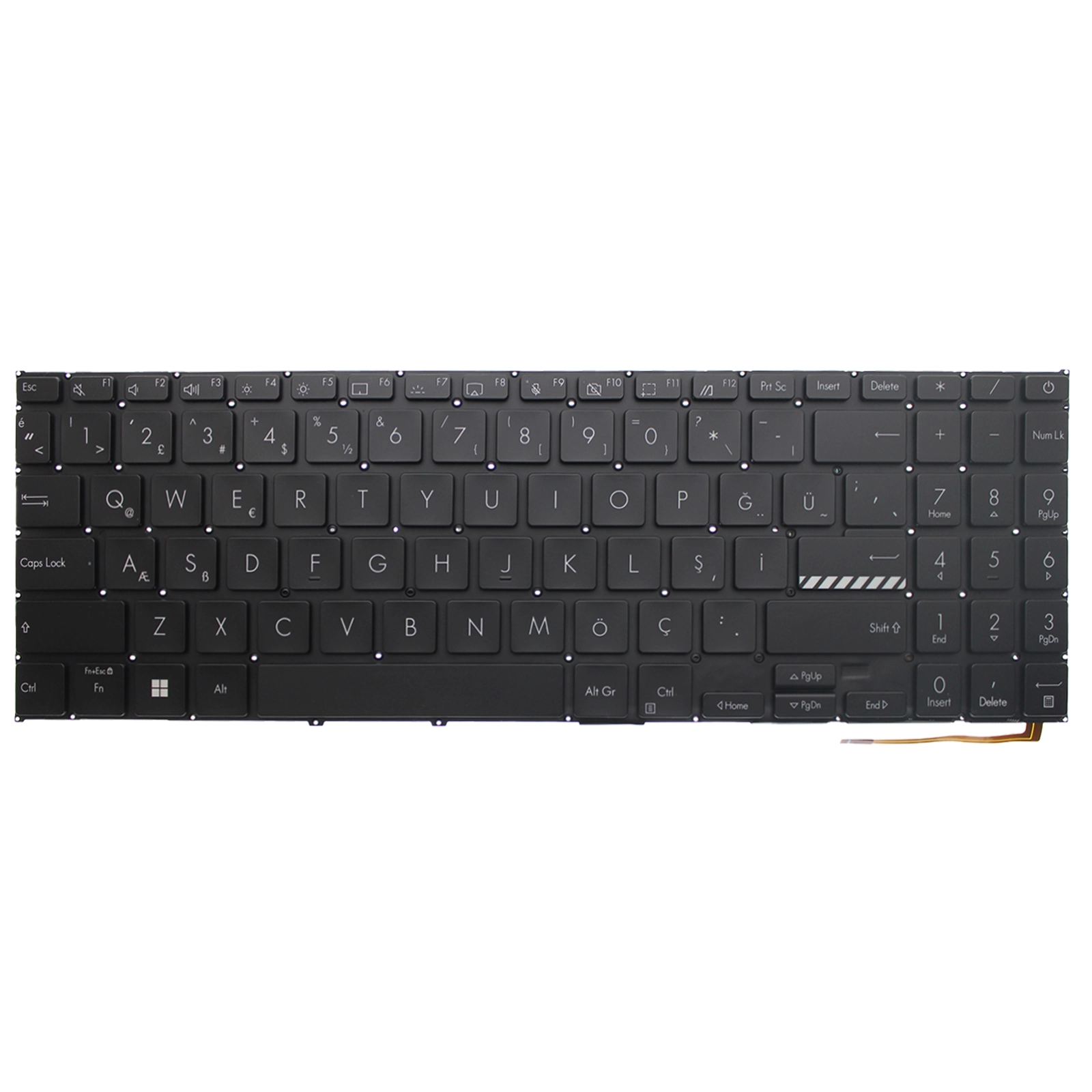 Asus VivoBook 15 M1502, M1502I Klavye Işıklı (Siyah TR) Satın Al - Aynı ...