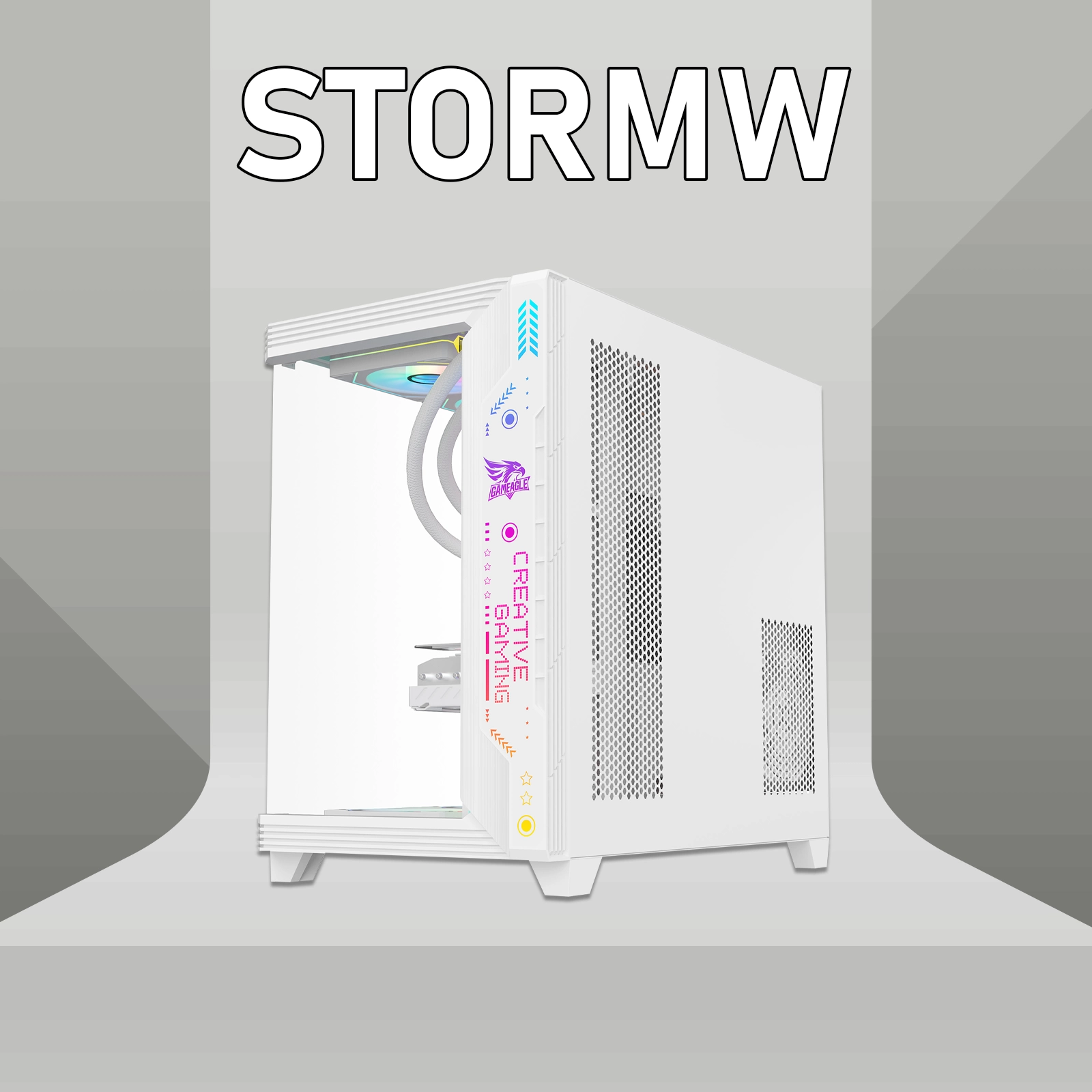 Gameagle Storm 7 Argb Fanlı Gamer Pc Kasası (Beyaz) Satın Al - Aynı Gün ...