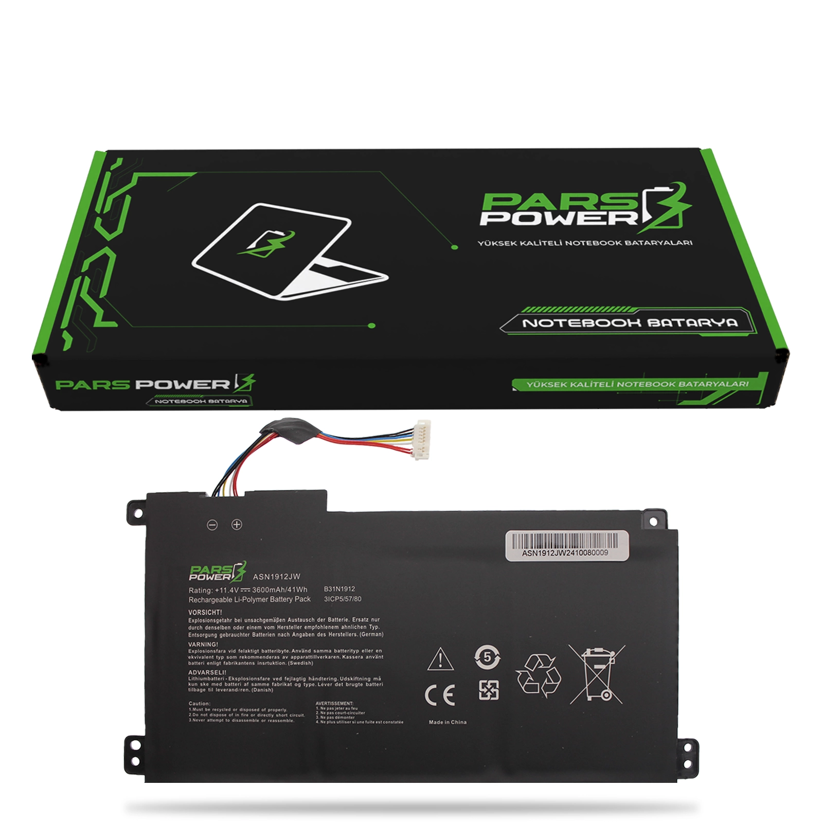 Asus 0B200-03680000 Batarya - Pil (Pars Power) Satın Al - Aynı Gün Kargo