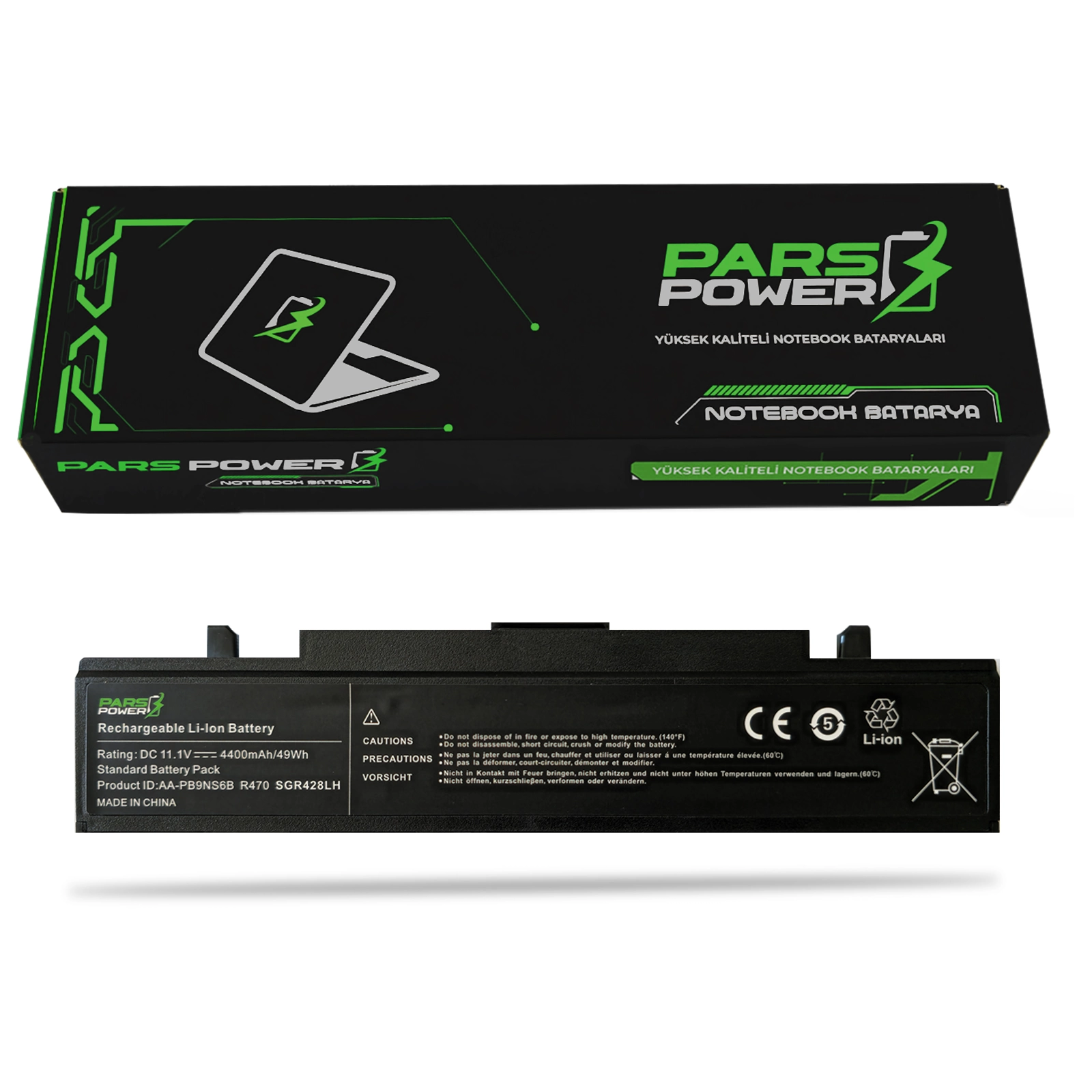 Samsung AA-PB9NC5B, AA-PB9NC6B Notebook Batarya - Pil (Pars Power ...