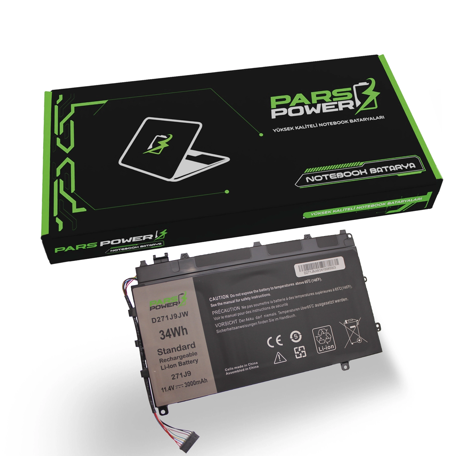 Dell Latitude 13 7350 2-in-1 Batarya - Pil (Pars Power) Satın Al - Aynı ...