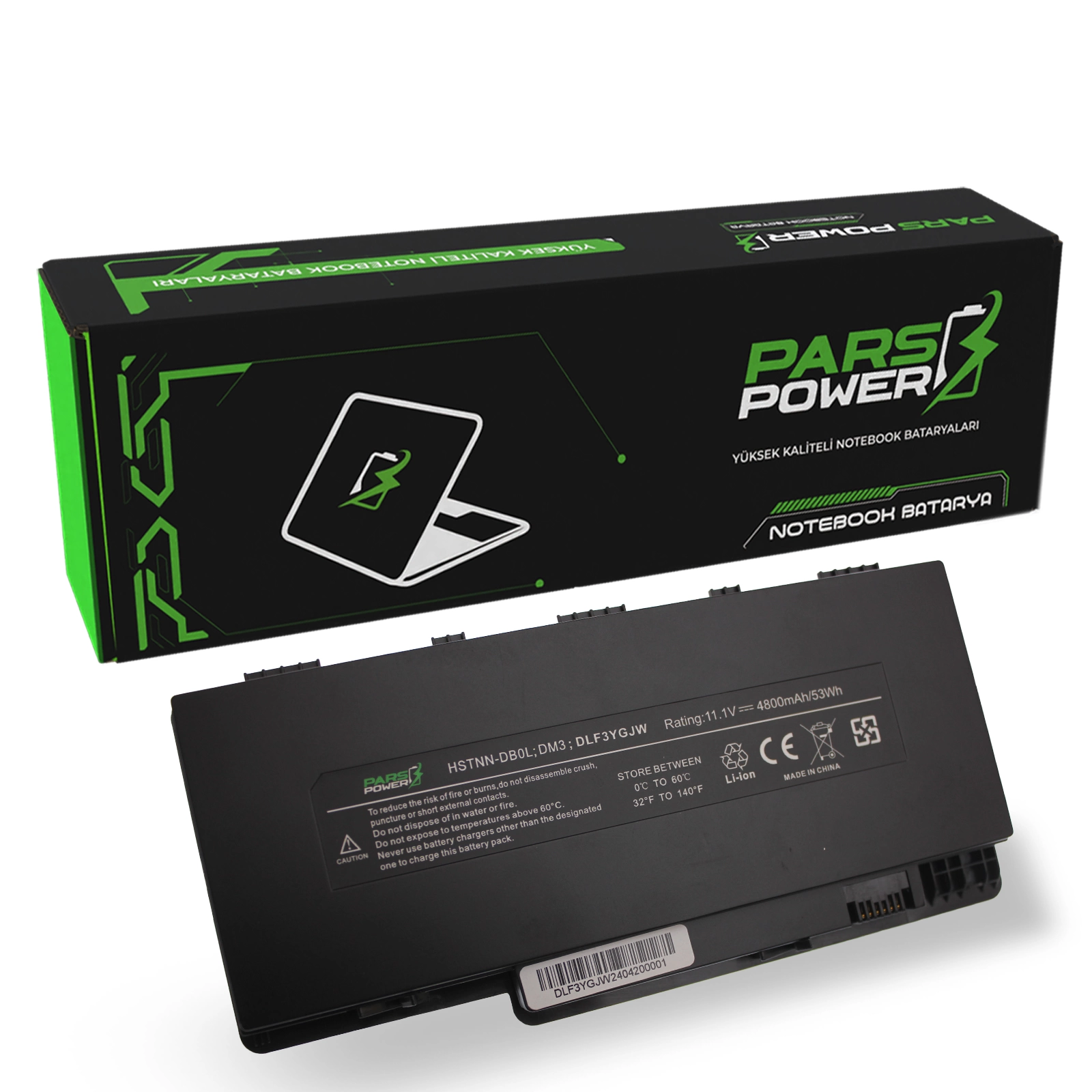 Hp Pavilion DM3, DM3-1000, DM3-1001 Batarya - Pil (Pars Power) Satın Al ...