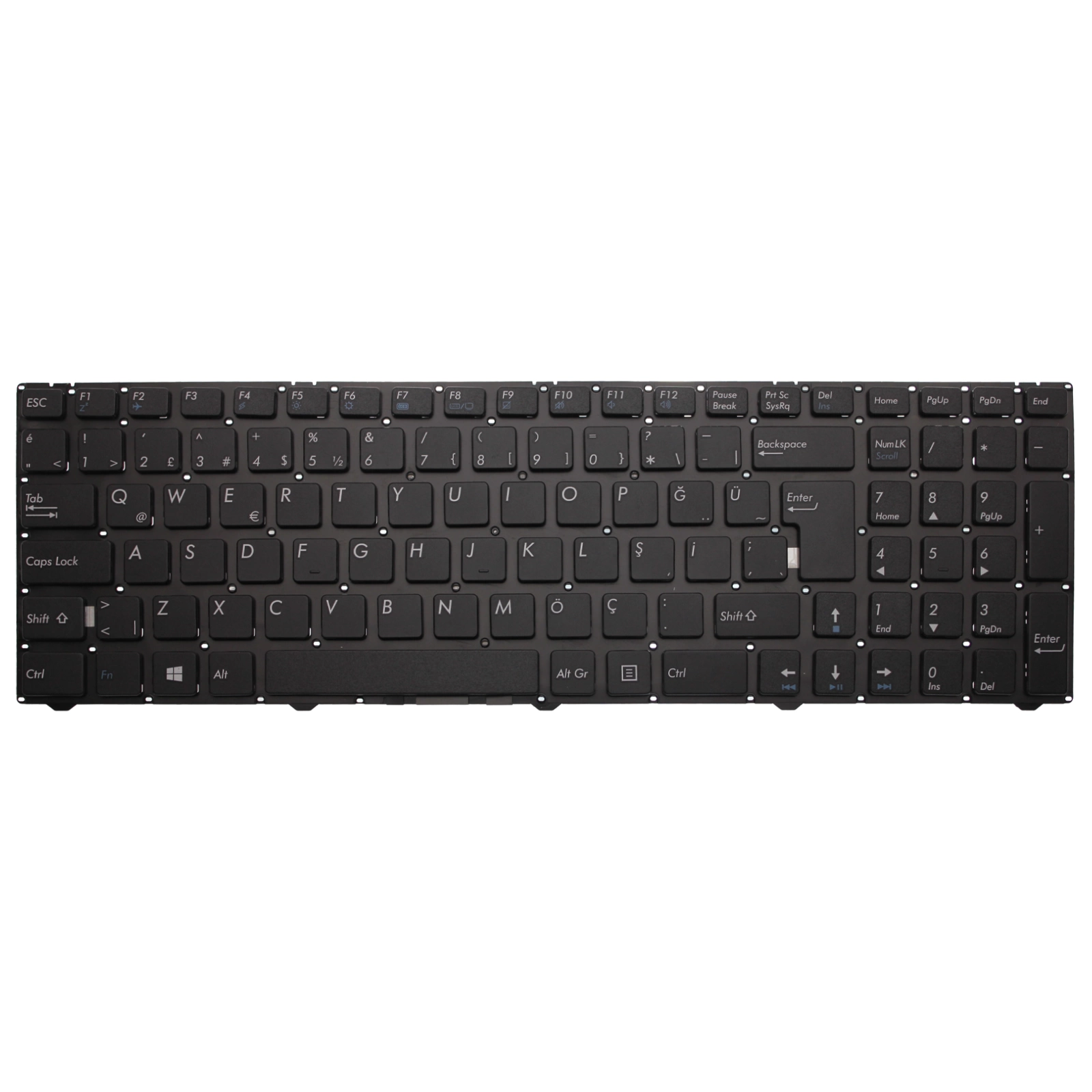 Casper Nirvana C300, C500, C510 Serisi Notebook Klavye (Siyah TR) Satın ...