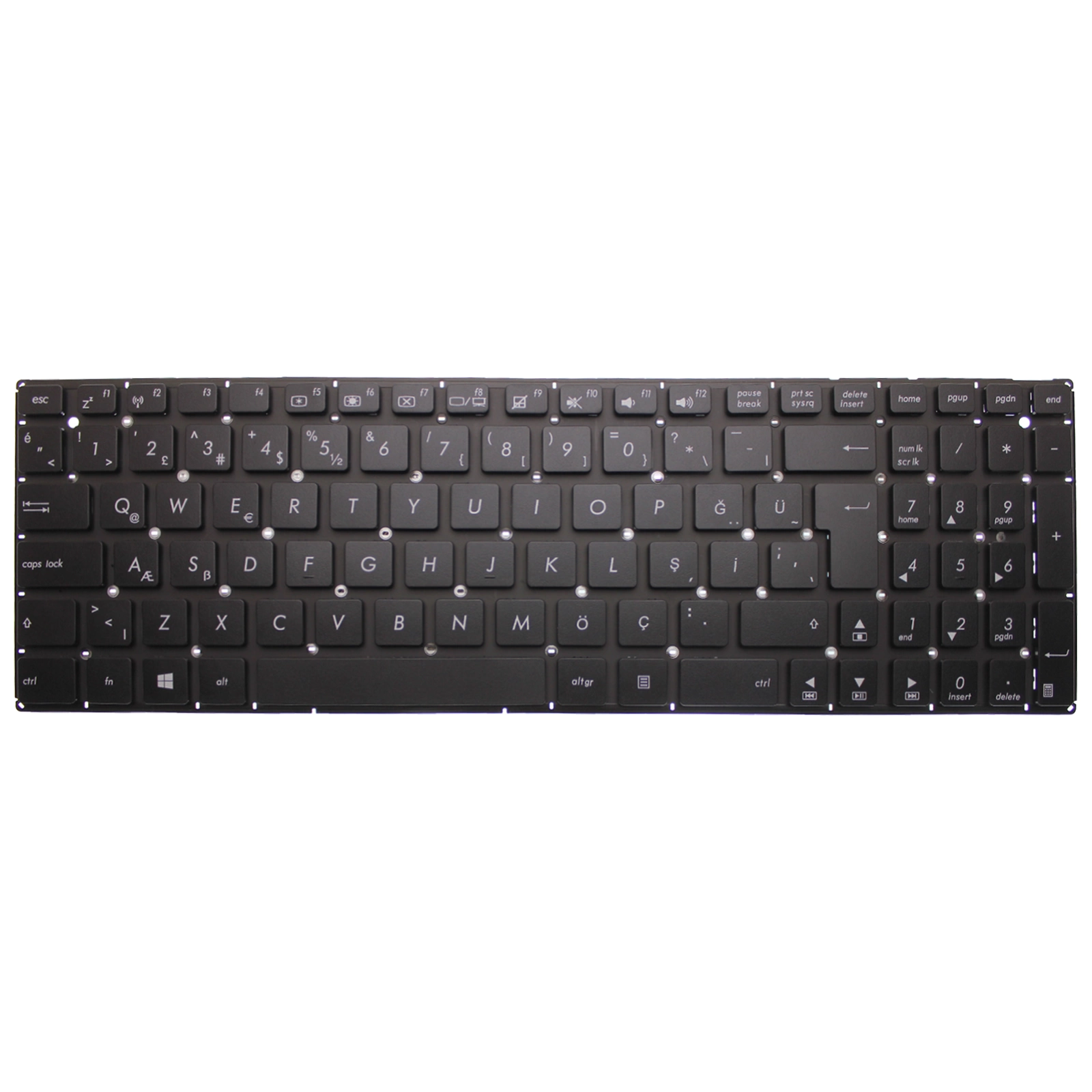 Asus X550D, X550E, X550J, X550L Notebook Klavye (Siyah TR) Satın Al ...