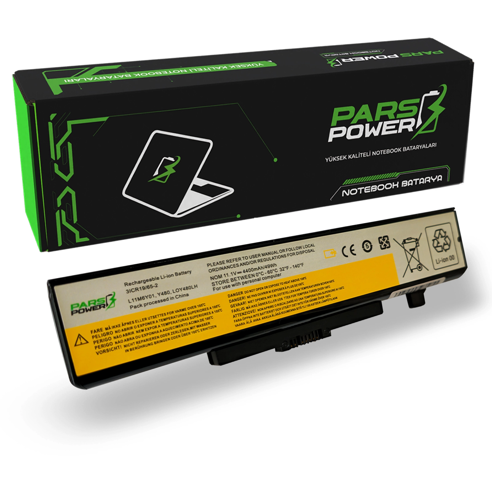 Lenovo G580 59-361214, 59-366666 Batarya - Pil (Pars Power) Satın Al ...