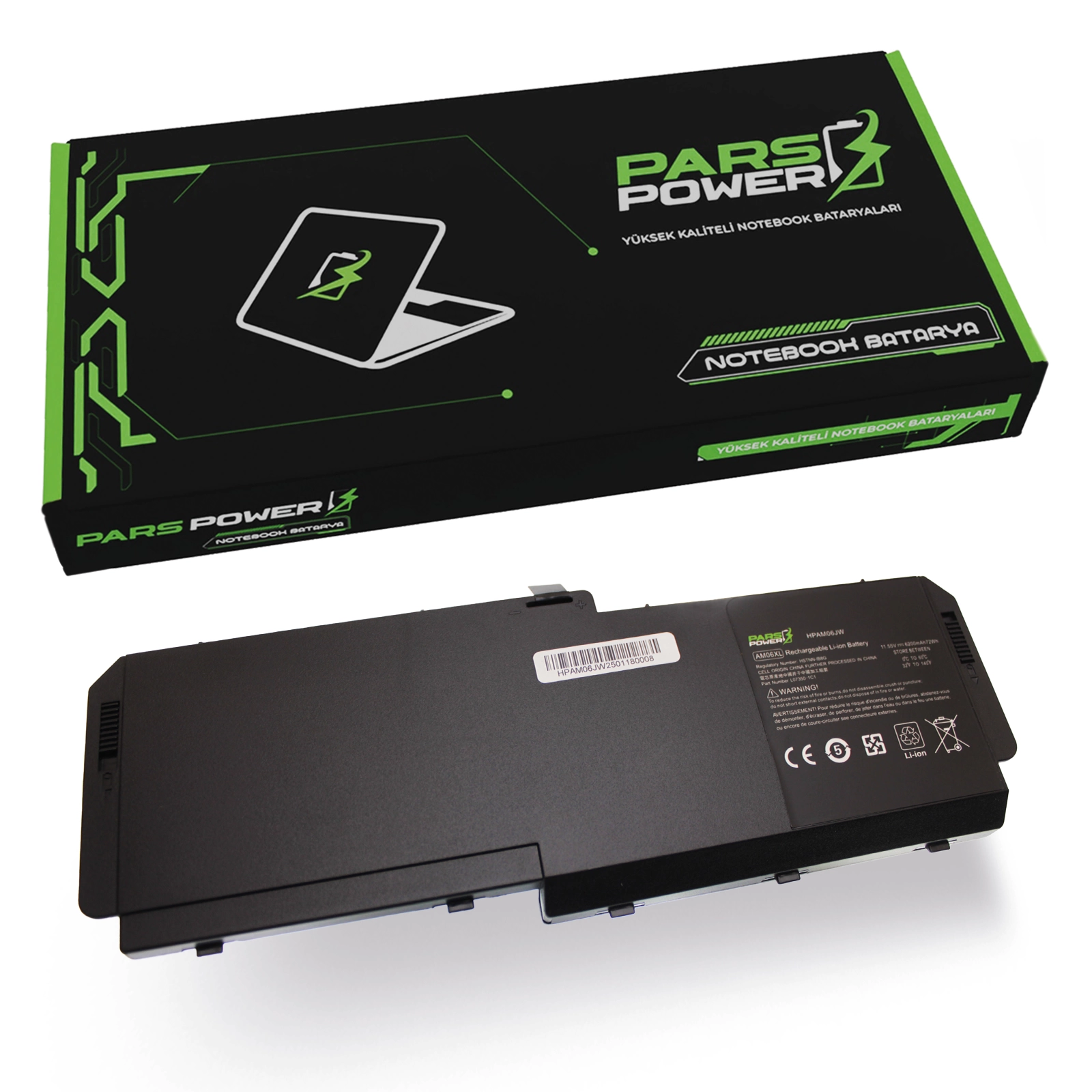 Hp ZBook 17 HSTNN-IB8G, HSTNN-IB8W, L07044-855 Batarya - Pil (Pars ...