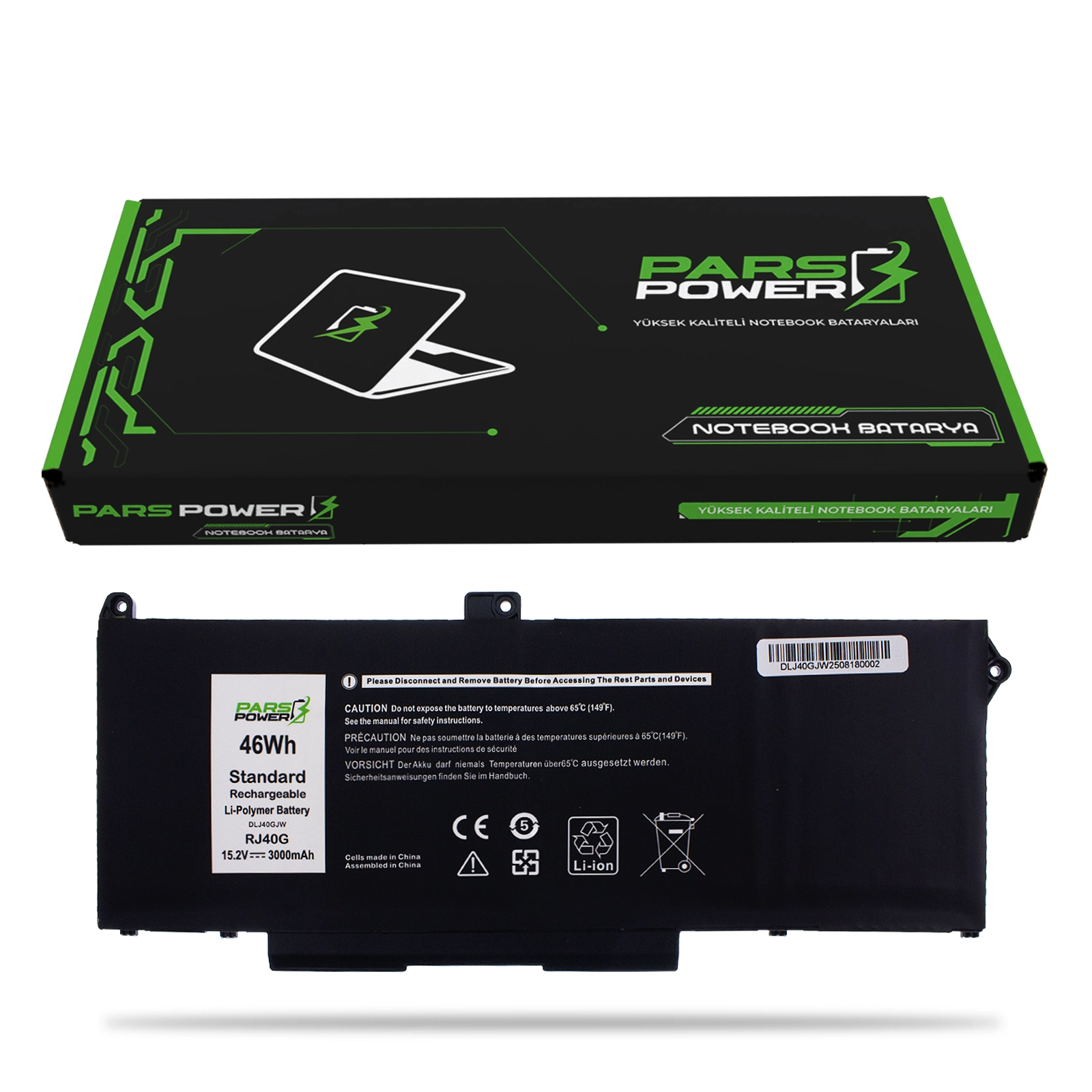 Dell P137G Batarya - Pil (Pars Power) Satın Al - Aynı Gün Kargo