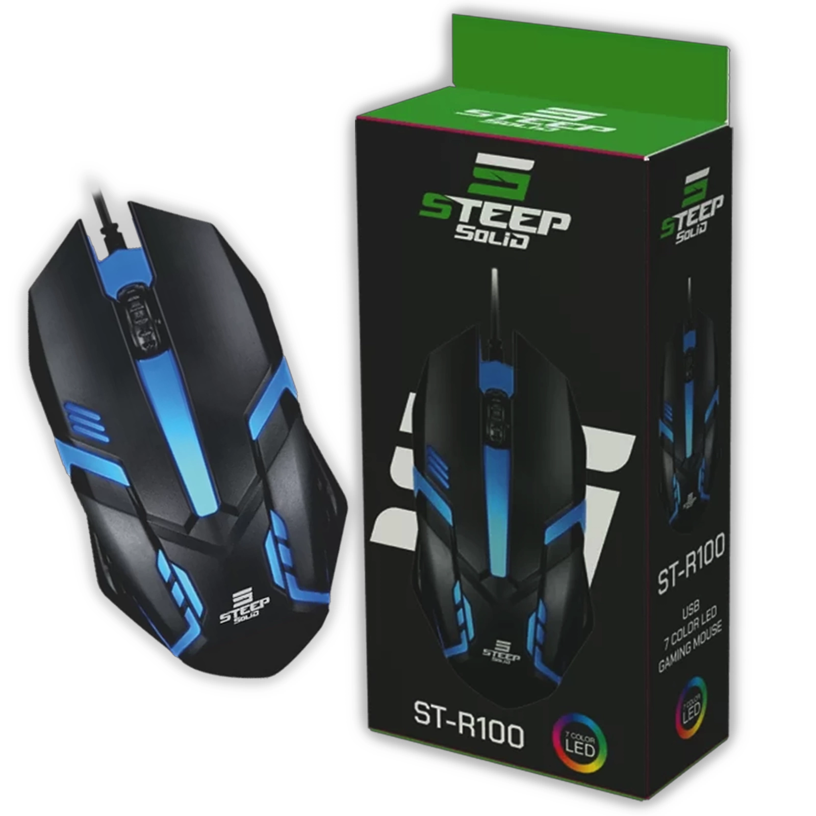 Steep Solid ST-R100 RGB Gaming Oyuncu Mouse Satın Al - Aynı Gün Kargo