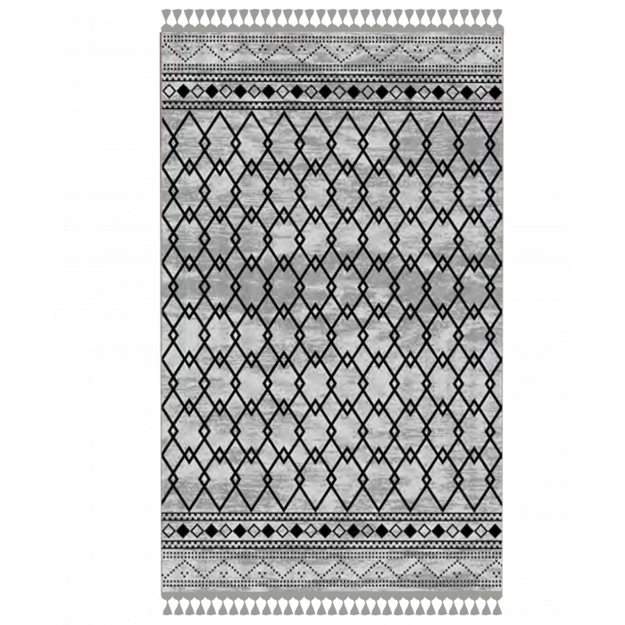 Evalife ISK003 Modern İskandinav Kalın Kaymaz Taban Kolay Temizlenen Kilim