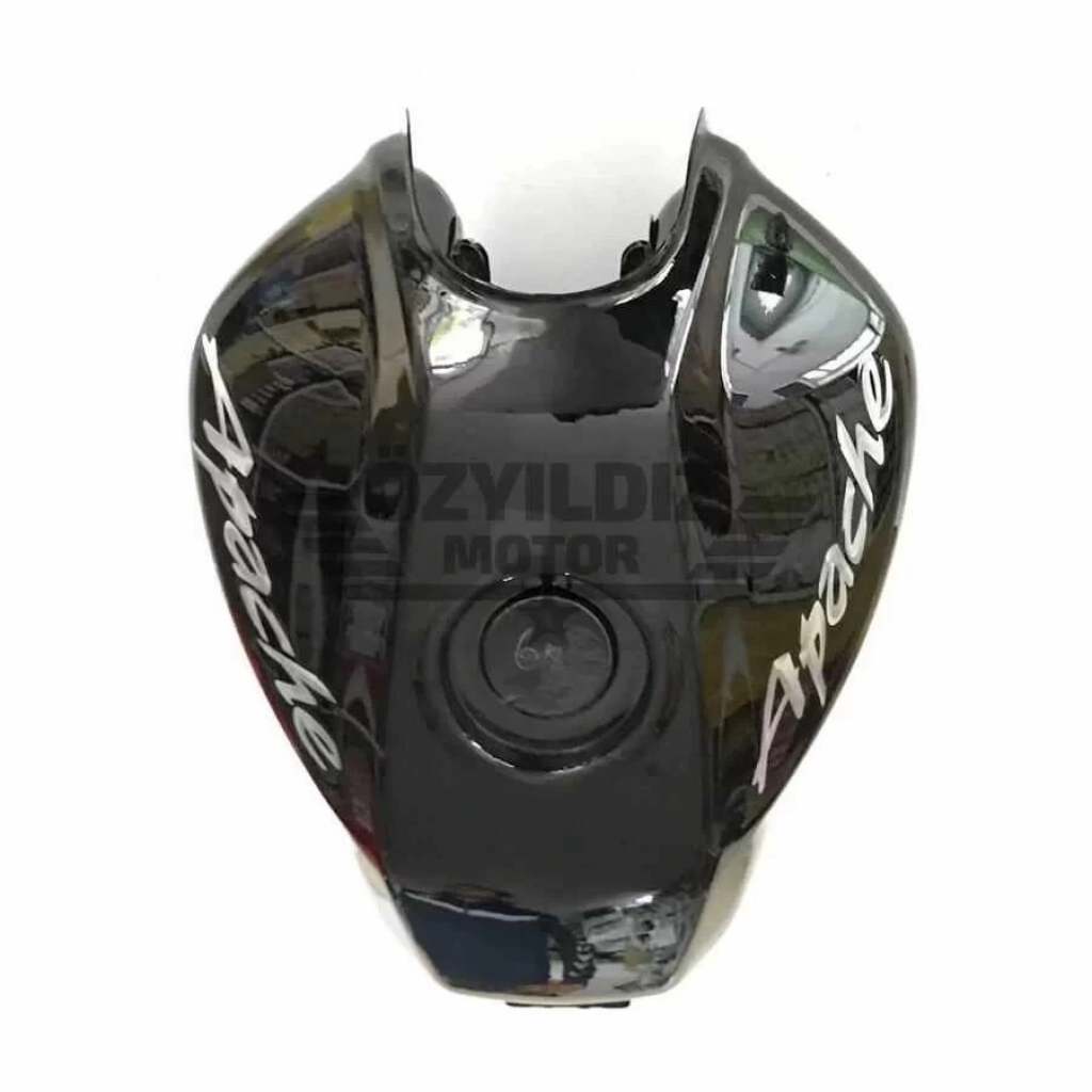 TVS Apache RTR 150 Benzin Deposu Siyah Orijinal - 5636577791253
