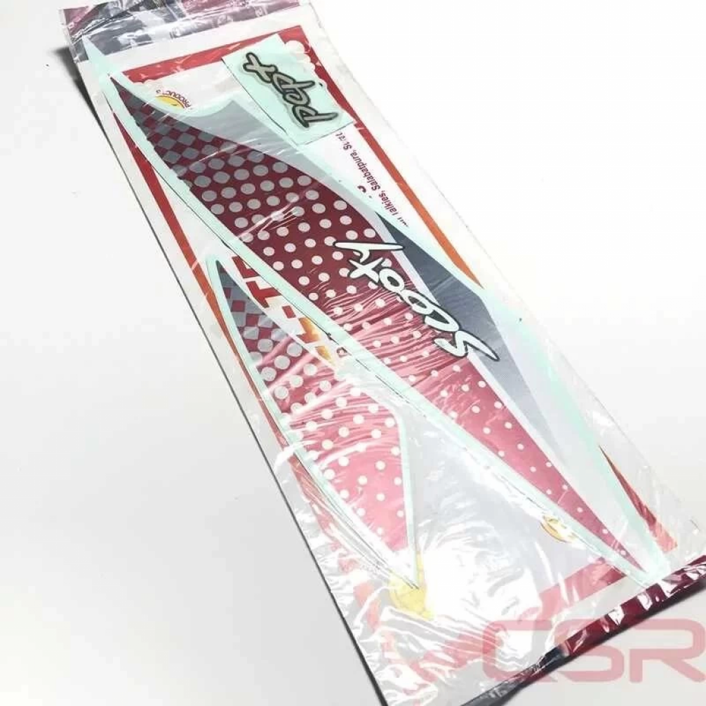 TVS Scooty Pep Sticker Seti 90cc - 5636577629549