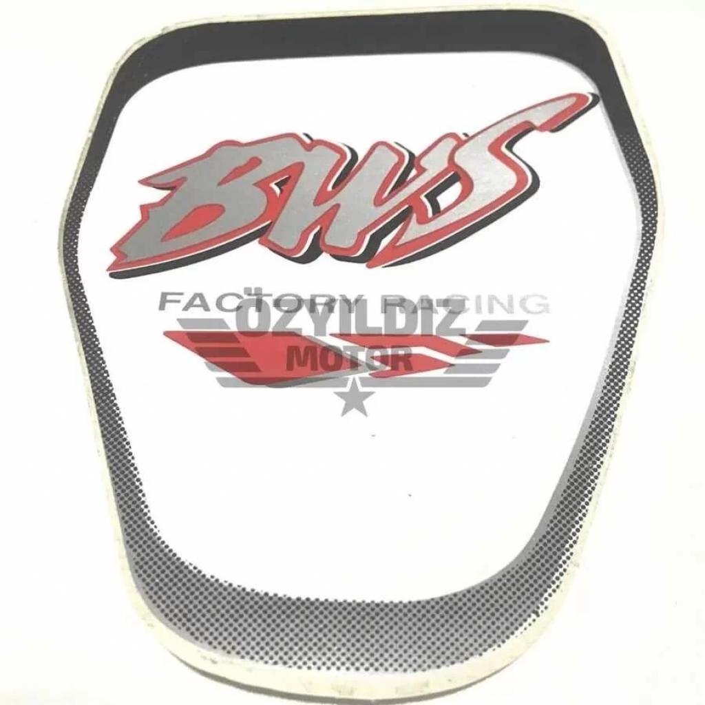 Yamaha Bws 100 Sticker Gidon Kırmızı - 5636577973505