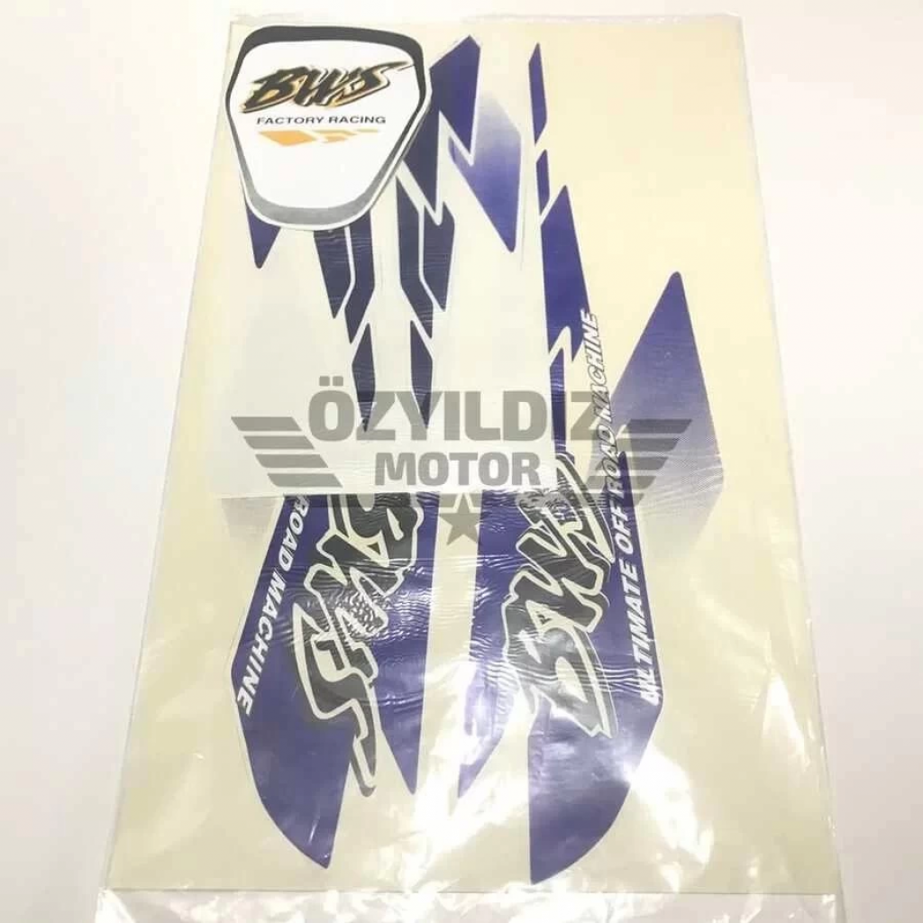 Yamaha Bws 100 Sticker Seti Sarı