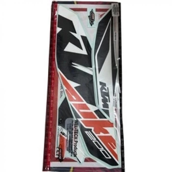 KTM Duke 200 Sticker Seti Siyah