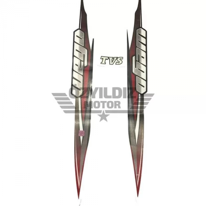 TVS Wego 110 Sticker Seti Beyaz