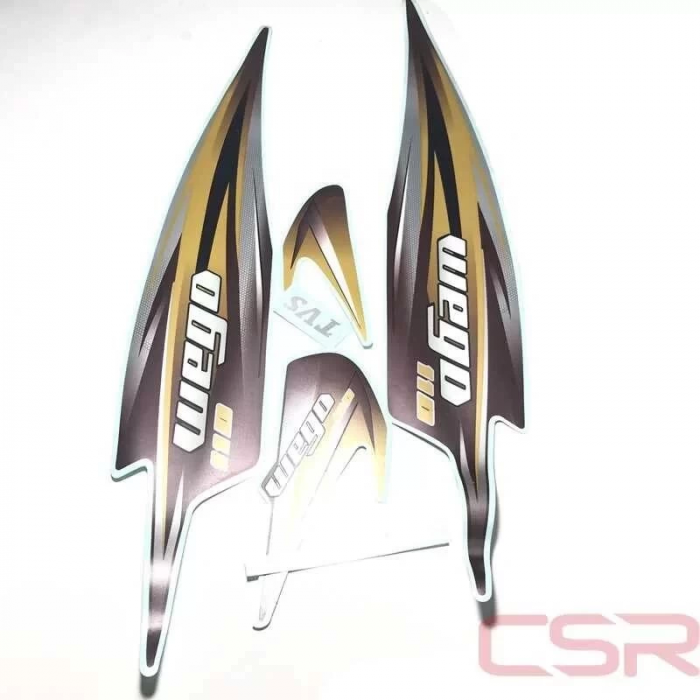 TVS Wego 110 Sticker Seti Kahve YM