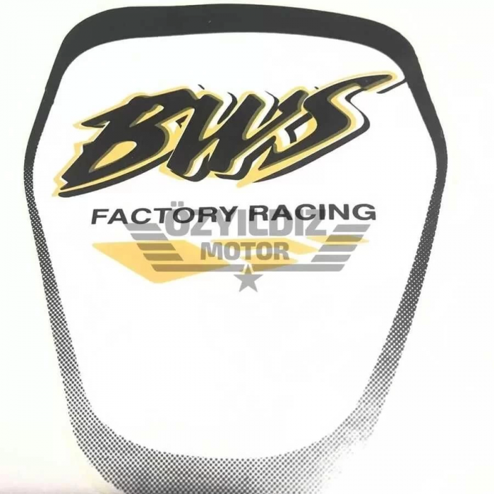 Yamaha Bws 100 Sticker Gidon Sarı
