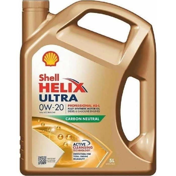 Shell HelIx Ultra ProfessIonal AS-L 0W-20 5 Litre Motor Yağı