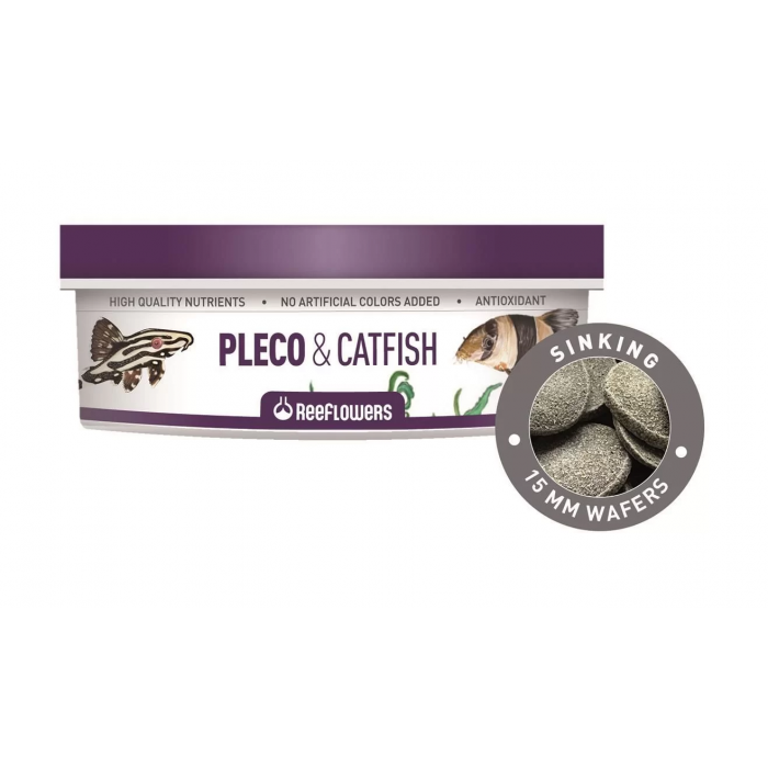 Reeflowers Pleco Catfish Wafers Balık Yemi 150 Ml - mixpet.com.tr
