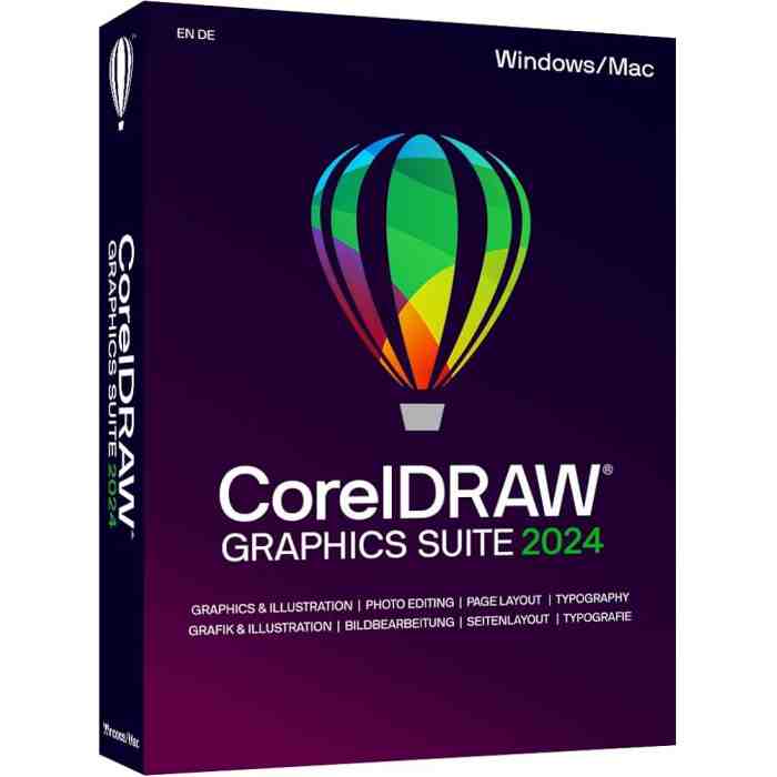 CorelDRAW Graphics Suite 2024 Windows / MAC için 1 Cihaz Lisans ...