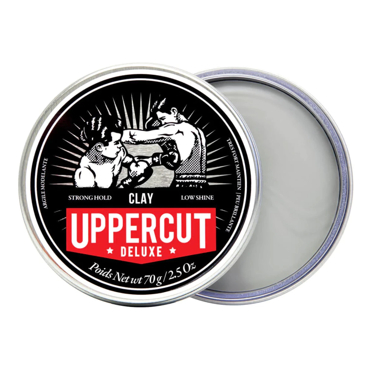 Uppercut Deluxe Clay | Güçlü Tutuşlu Mat Bitişli Saç Kili | Kozmet