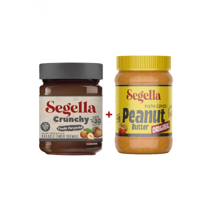 Segella Fındık Kreması ve Fıstık Ezmesi Seti - Segella