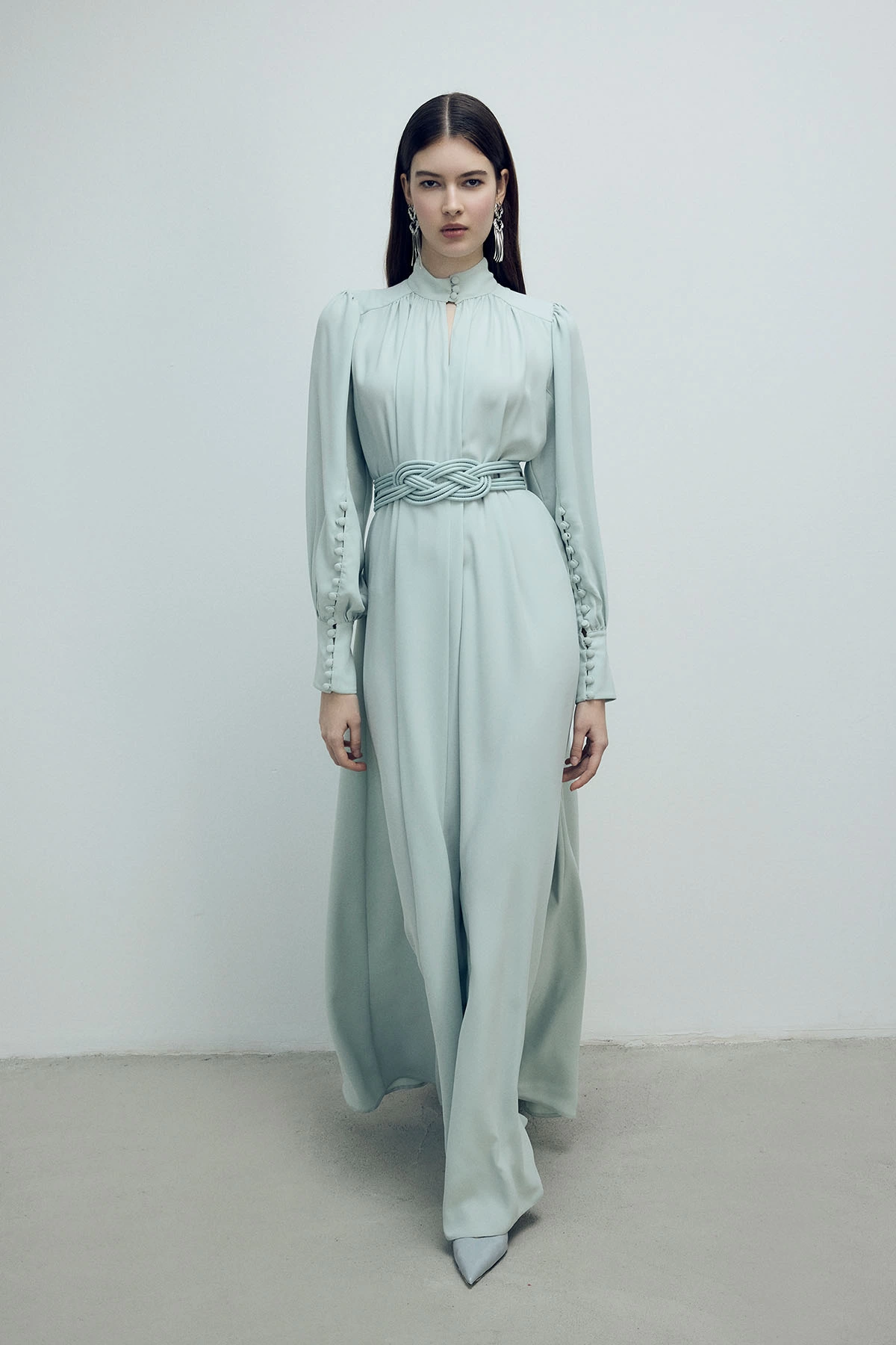 Audry Elbise Nil | Latifa Kadın Giyim