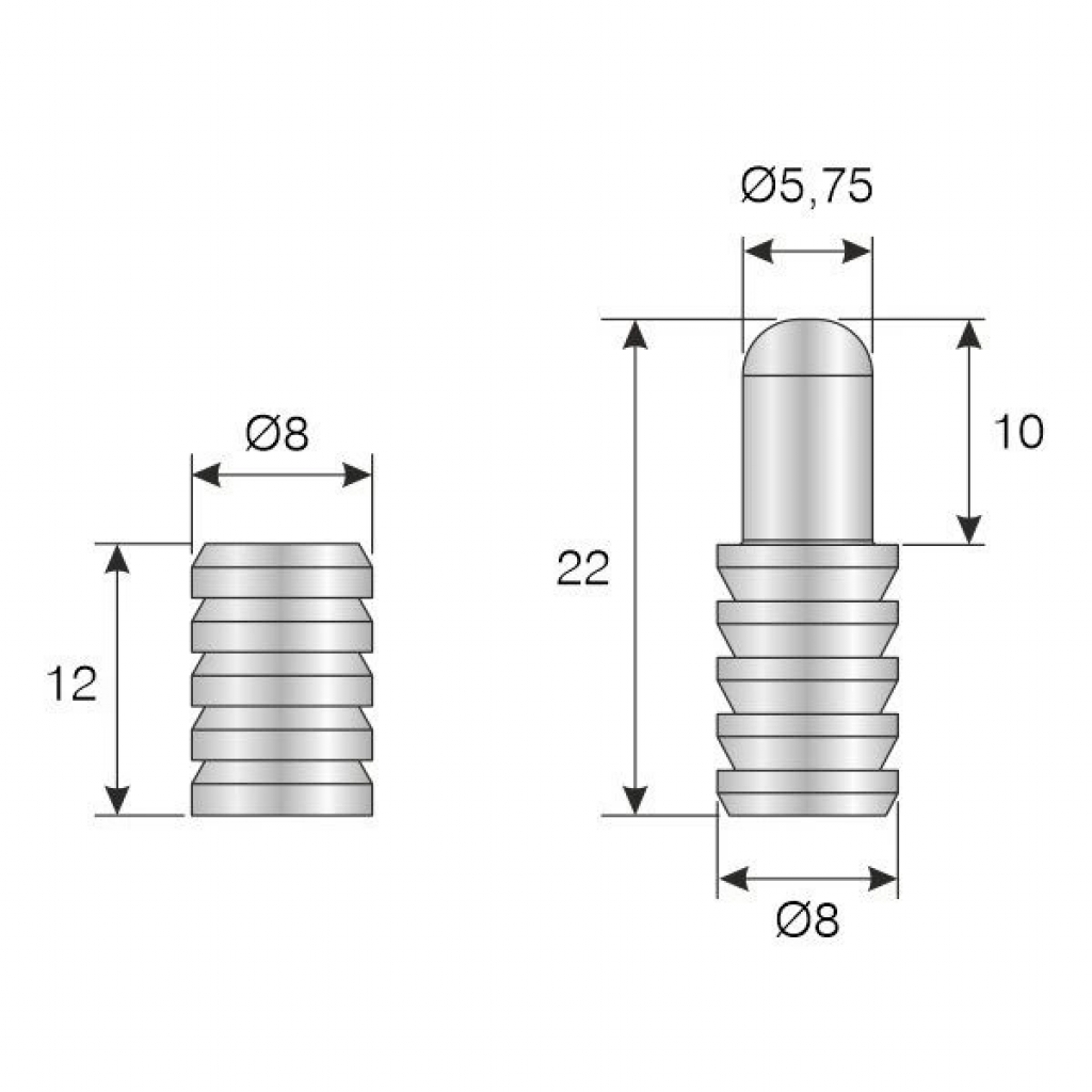 Açılır Masa Sabitleme Pimi ve Somunu