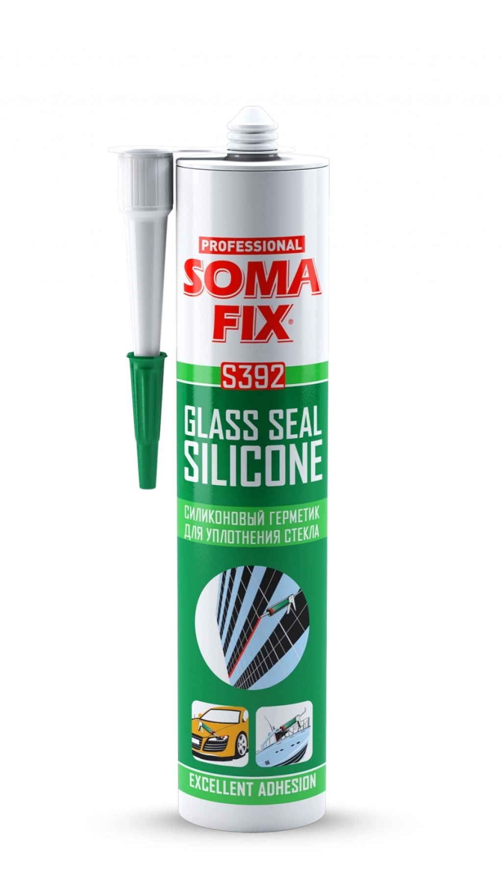 Somafix Cam Sızdırmazlık Silikonu S391