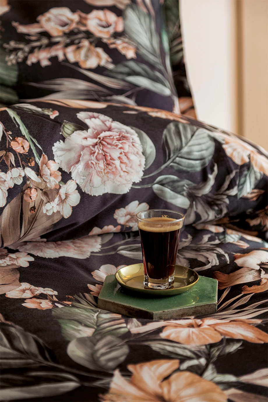 Ruth %60 TENCEL™ Lyocell %40 Pamuk Dijital Saten Çift Kişilik Nevresim ...