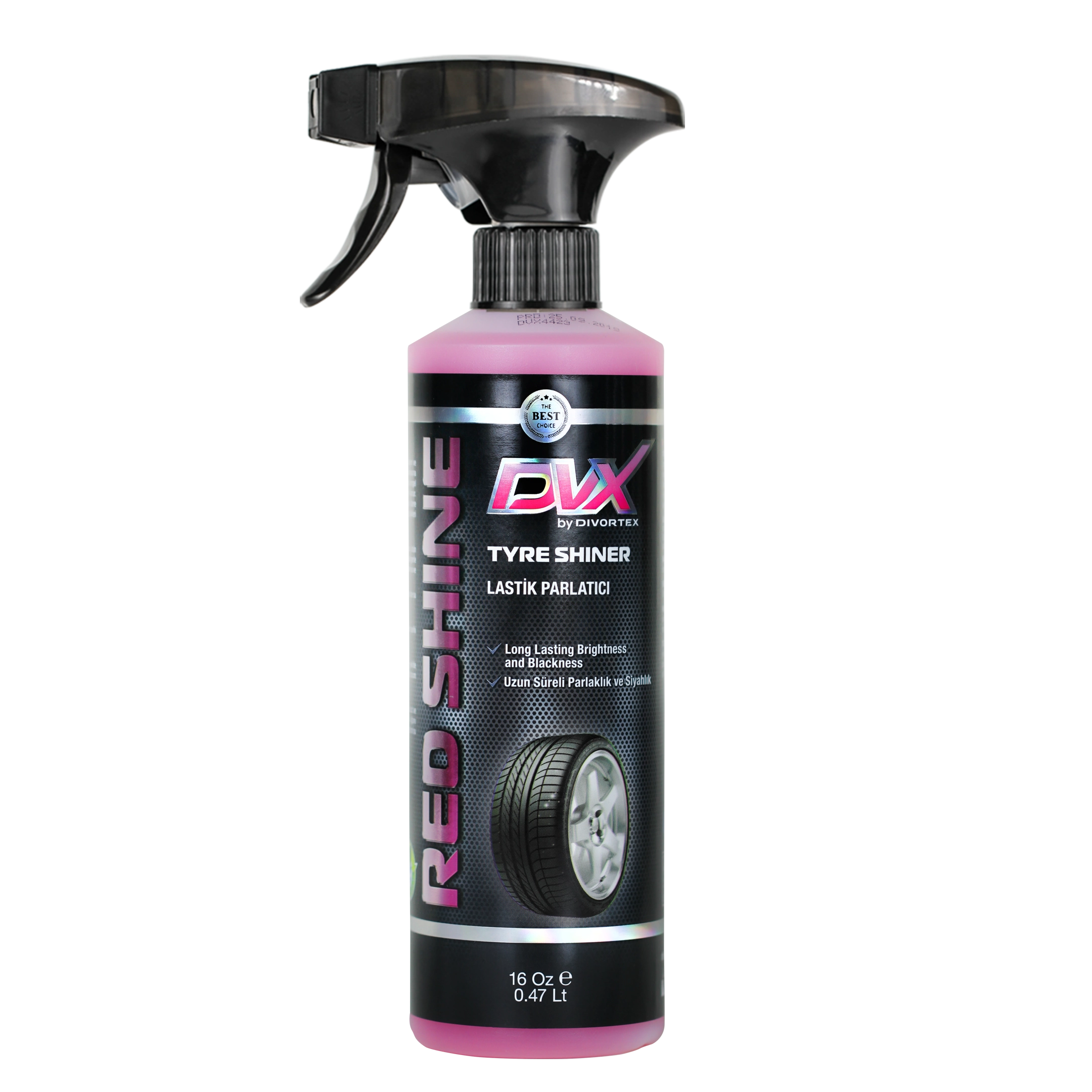 Divortex Red Shine Lastik Parlatıcı ve Siyahlatıcı