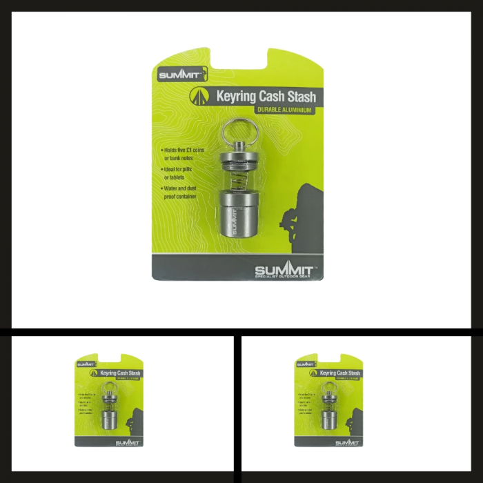 Uyguna-Yakala (740023) Summit Cash Stash Keyring Acil Durum İlaç Taşıma ...