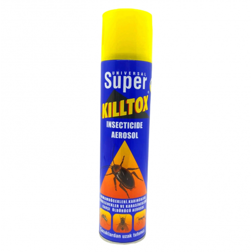 Killtox Böcek Sinek İlacı Sprey 400 Ml*12x4