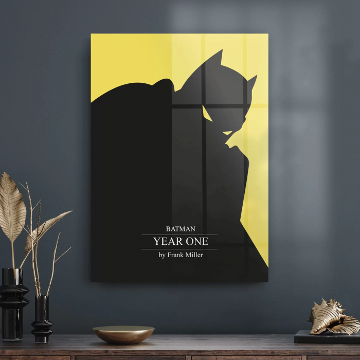 Decovetro Cam Tablo Batman Year One Poster 50x70 cm