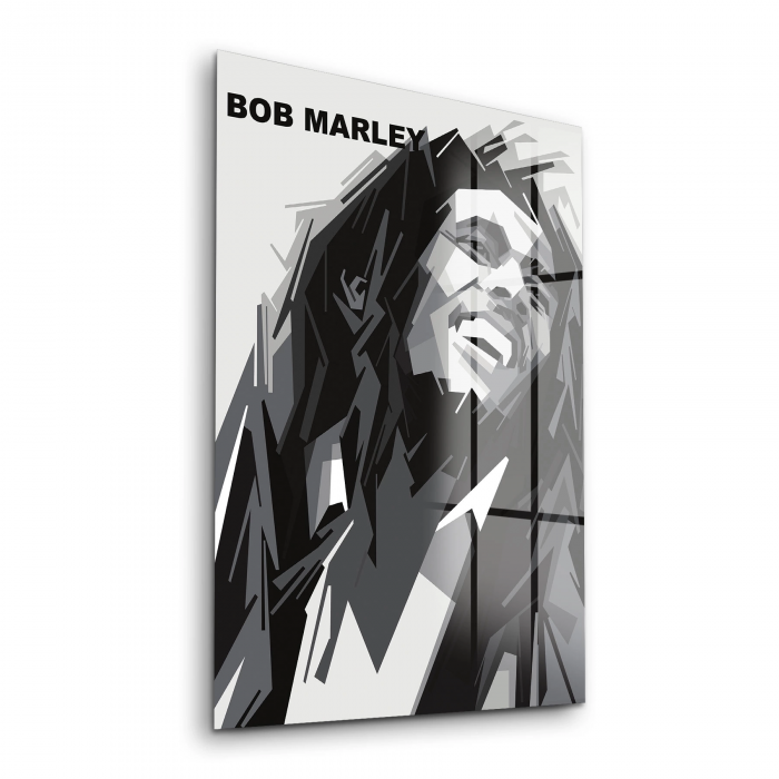Decovetro Cam Tablo Bob Marley 30x40 cm