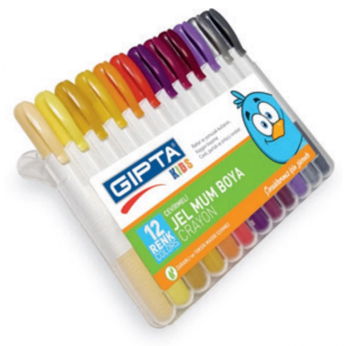 GIPTA K3101 ÇEVİRMELİ JEL MUM BOYA