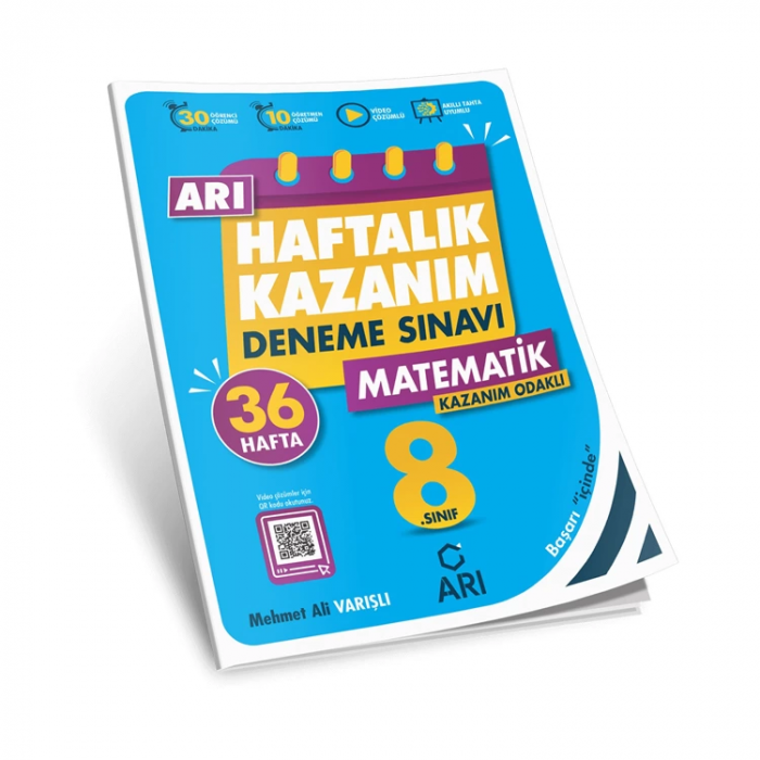 ARI 8. SINIF MATEMATİK HAFTALIK KAZANIM DENEMELERİ