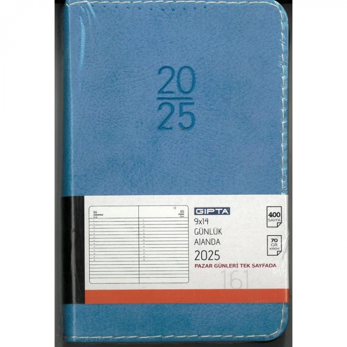 GIPTA 161-MMK MAXMİNİ DIARY 9X14 İPLİK DİKİŞLİ GÜNLÜK AJANDA