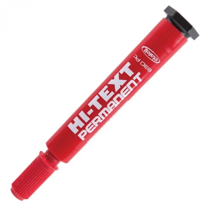 HI-TEXT 830 PC KESİK UÇ MARKER KIRMIZI