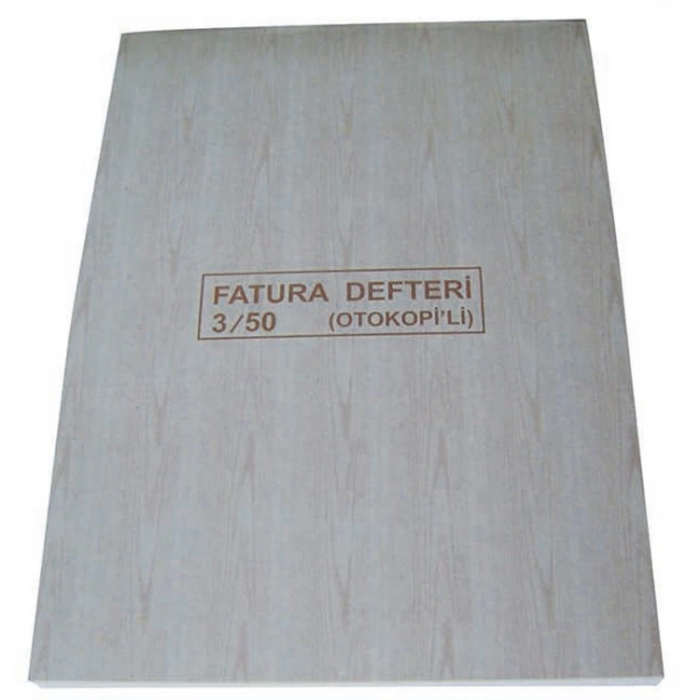 DİLMAN FATURA DEFTERİ OTOKOPİLİ 3x50