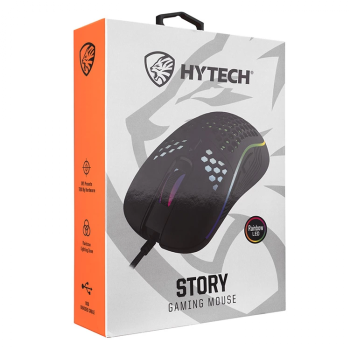 HYTECH HY-X6 STORY GAMING OYUNCU MOUSE SİYAH