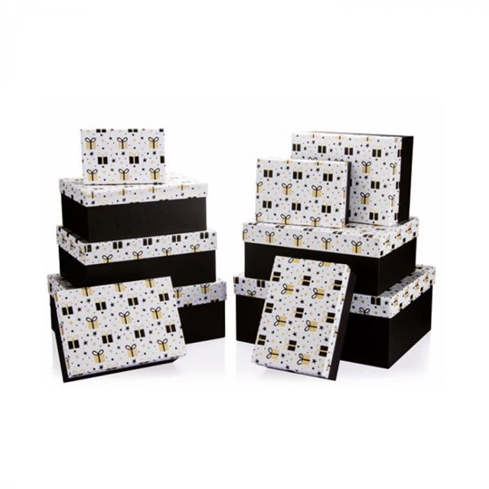 GIPTA GIFTY DİKDÖRTGEN HEDİYE KUTUSU BX6788 G 230x315x125mm