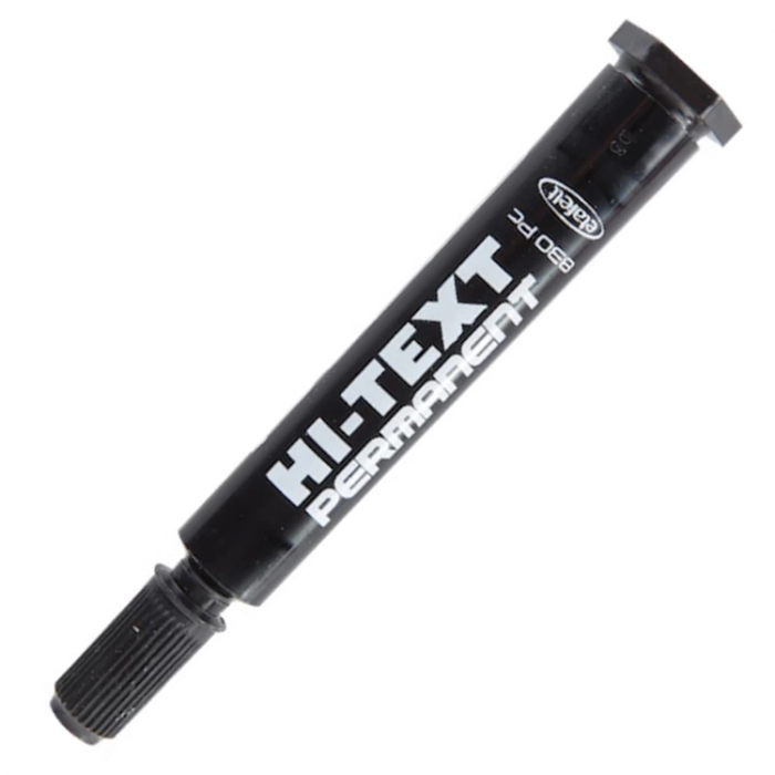 HI-TEXT 830 PC KESİK UÇ MARKER SİYAH