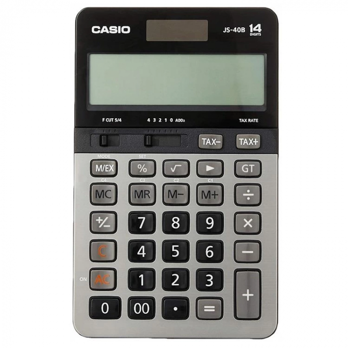 CASIO JS-40B 14 HANE MASAÜSTÜ HESAP MAKİNESİ