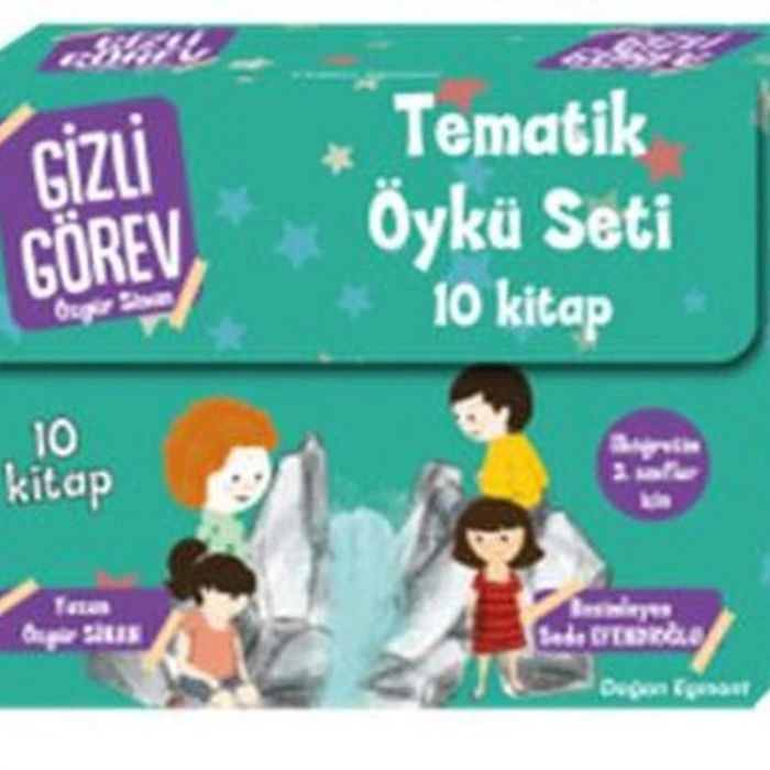 GİZLİ GÖREV OKUMA KİTABI 10'LU SET